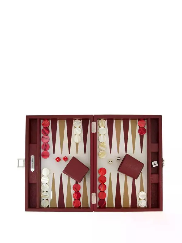 HECTOR SAXE Medium Baptiste Grained Backgammon