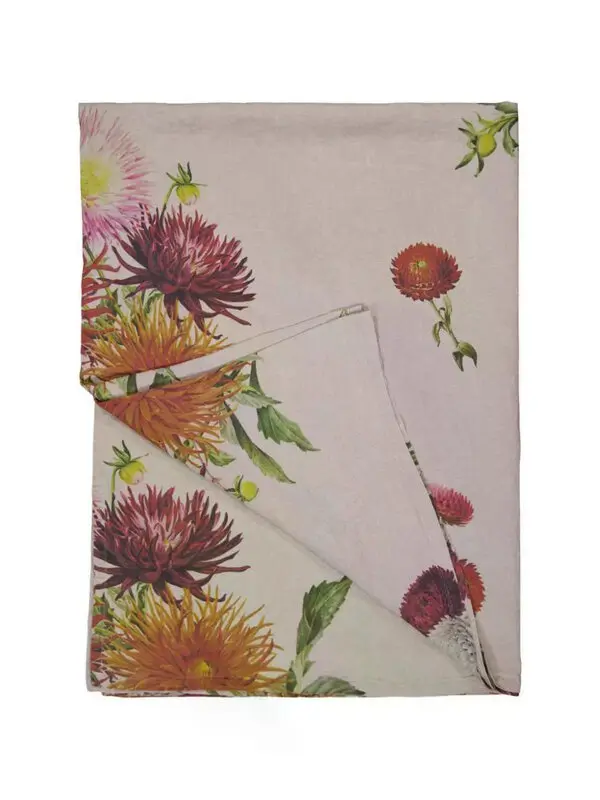 LINORICCI Country Flowers Tablecloth - Neutrals