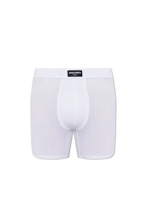 Dsquared2 Boxers With Logo - White