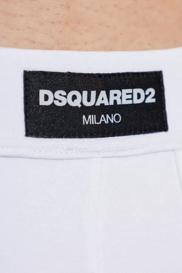 Dsquared2 Boxers With Logo - White
