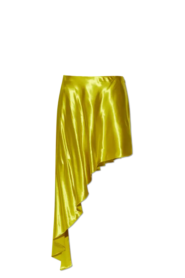 Alaïa Asymmetrical Skirt - Green