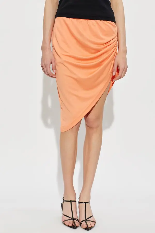 COURREGES Asymmetrical Skirt - Orange