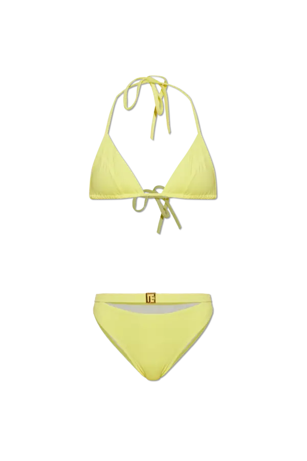 Balmain Two-piece Swimsuit - Yellow