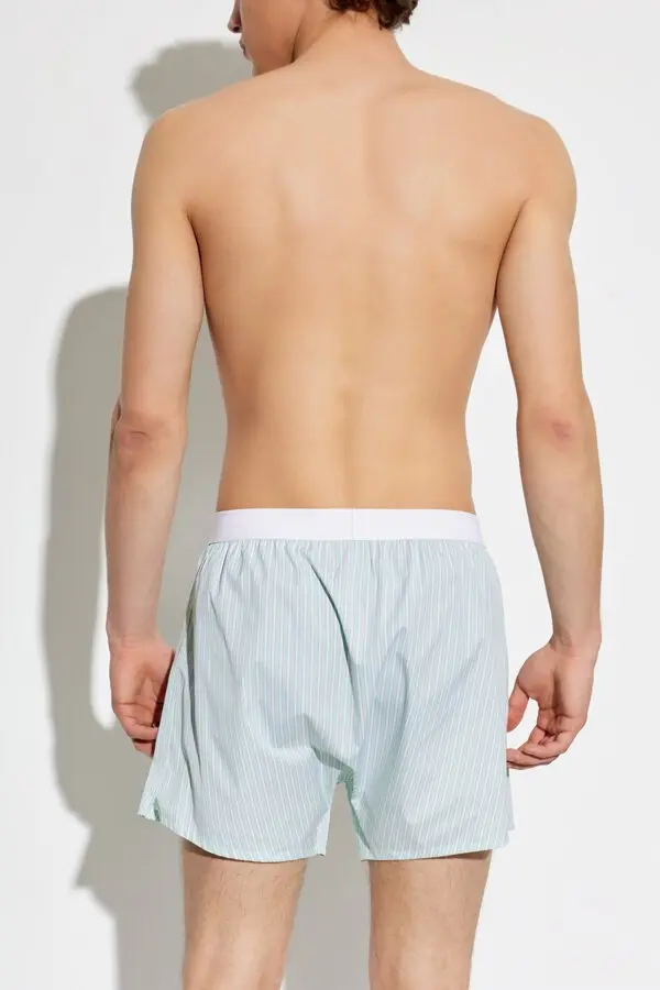TOM FORD Logo Boxer Shorts - Green
