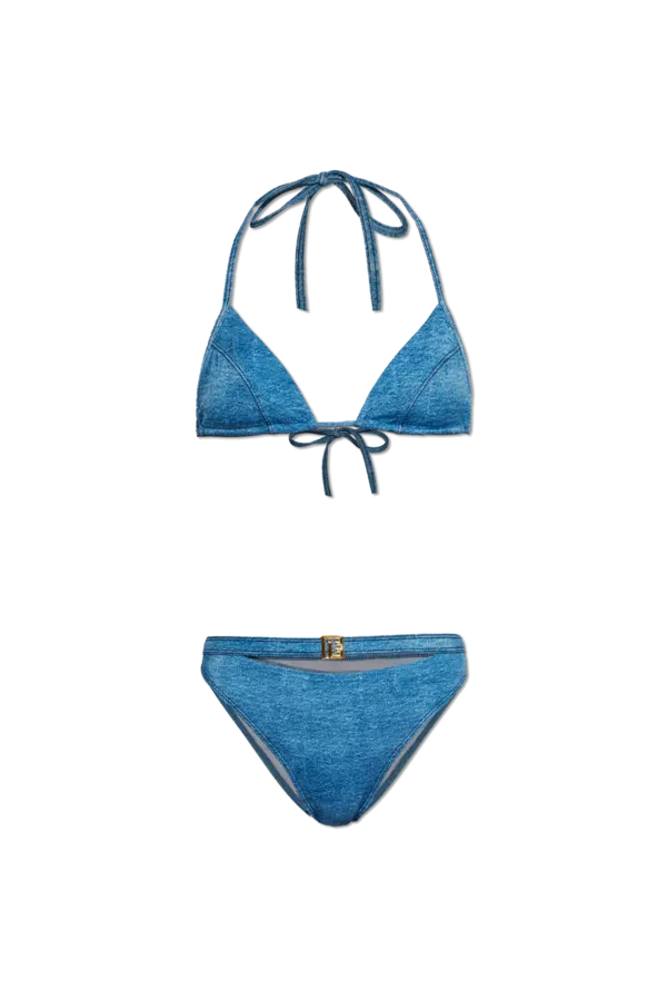 Balmain Two-piece Swimsuit - Blue