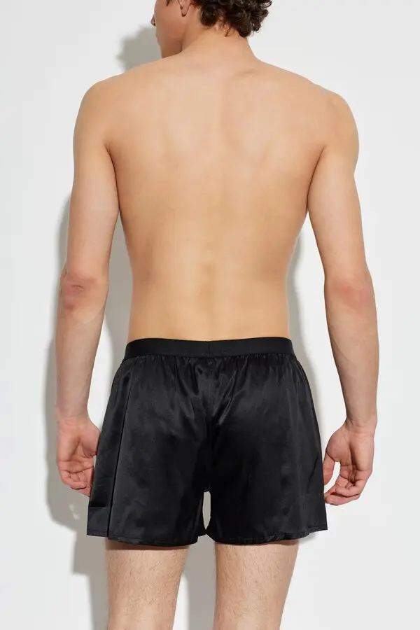 MAISON MARGIELA Silk Lingerie Shorts