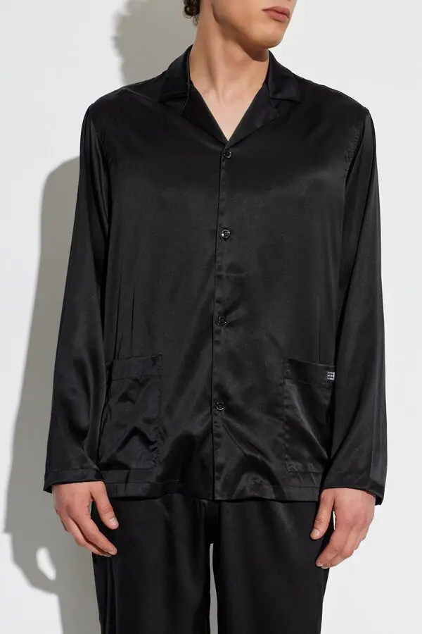 MAISON MARGIELA Silk Lingerie Shirt
