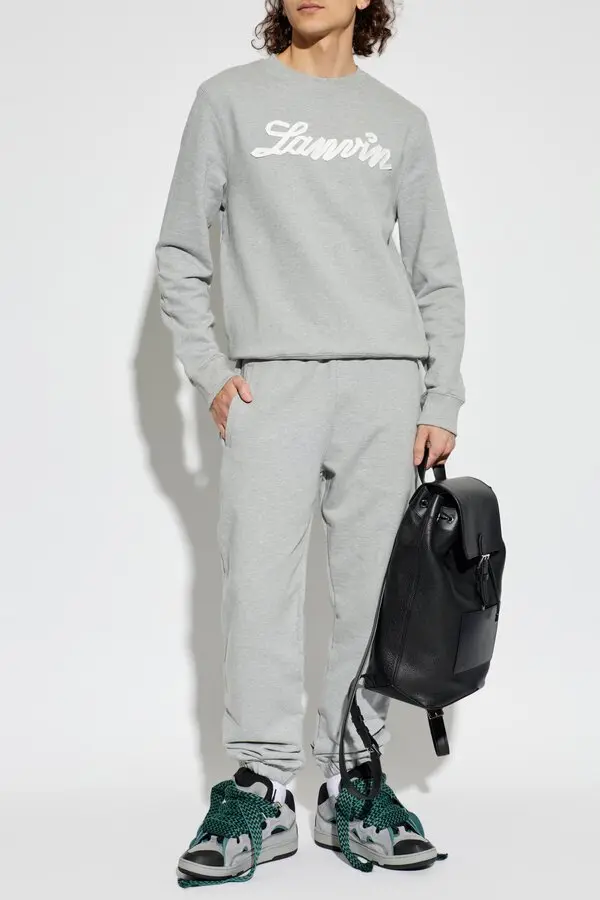 LANVIN Curb Sneakers - Grey