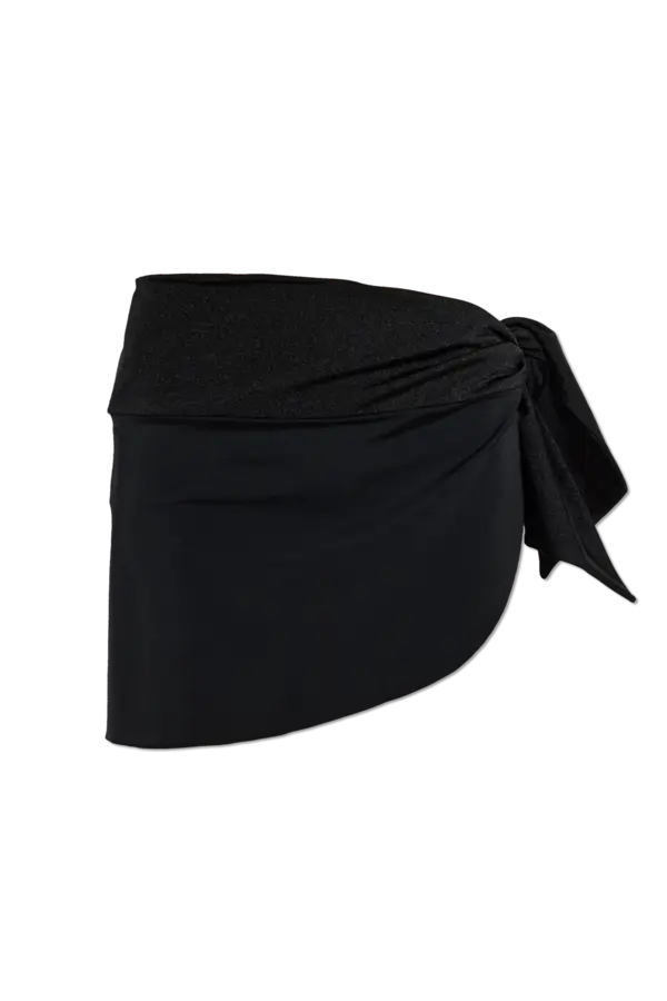 Balmain Short Pareo - Black