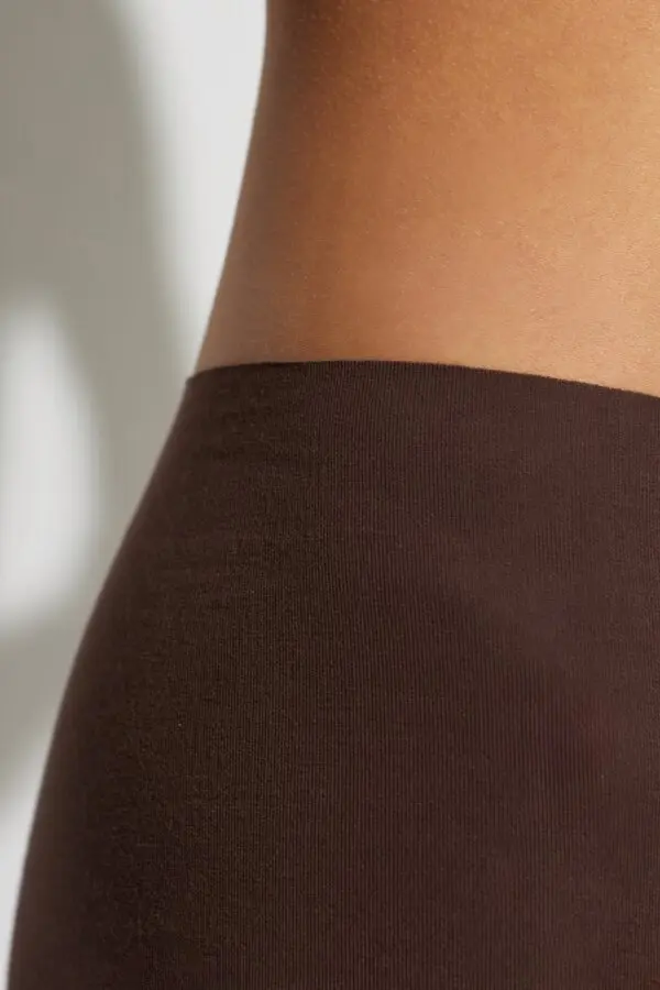 MAISON MARGIELA Lingerie Shorts - Brown