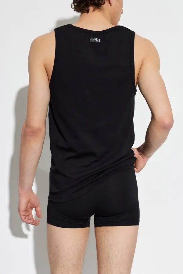 MAISON MARGIELA Sleeveless Underwear T-shirt