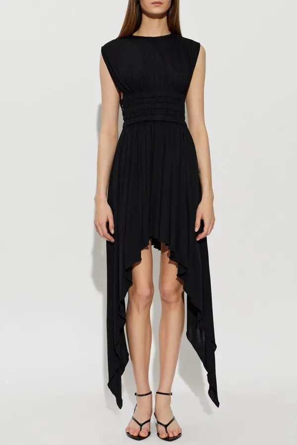 Alaïa Asymmetrical Cut Dress