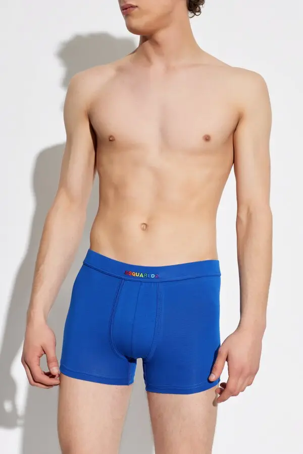 Dsquared2 Boxers With Logo - Blue