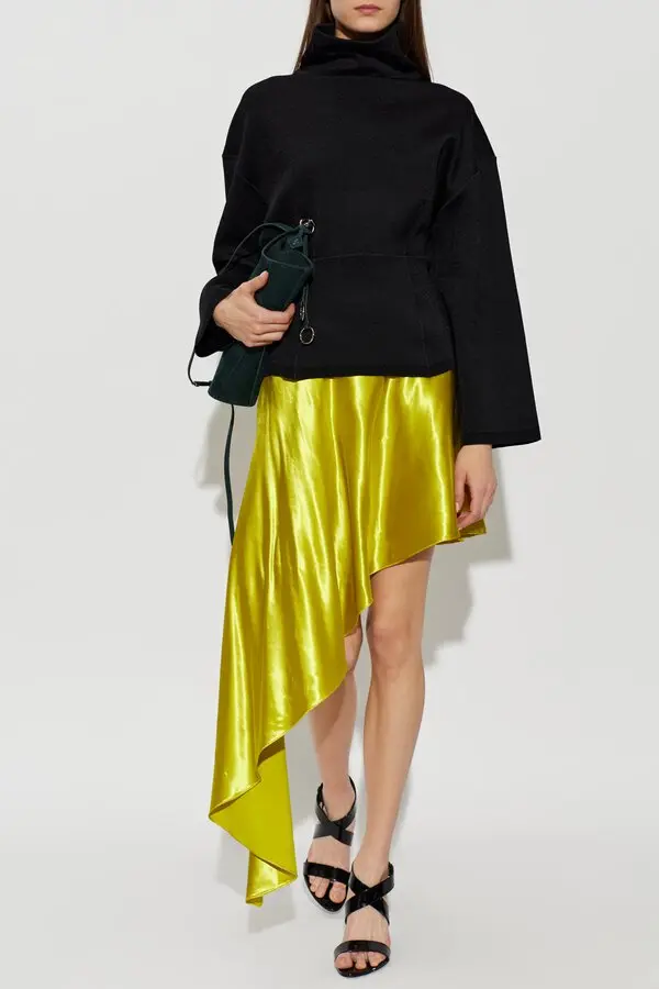 Alaïa Turtleneck With Stitch Detailing