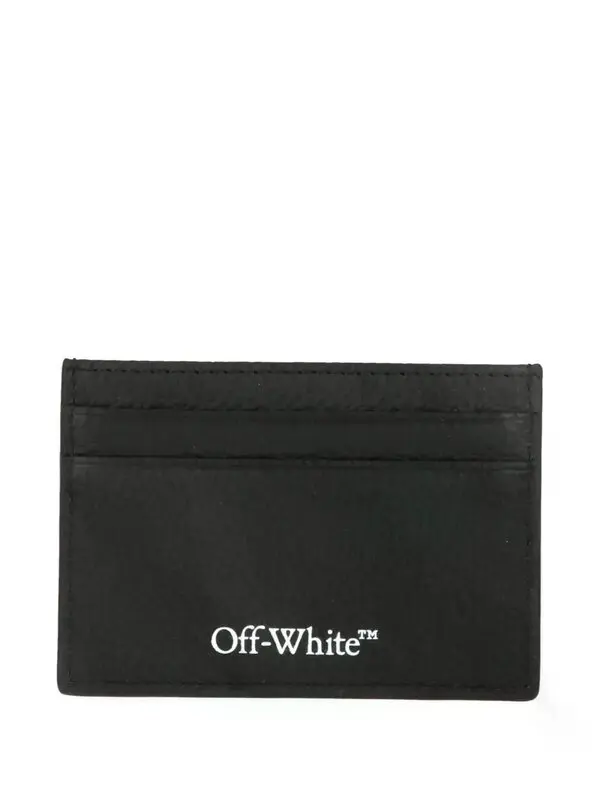 Off-White Logo-print Cardholder - Black