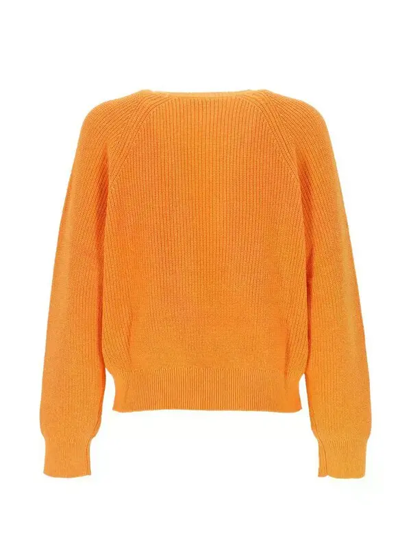 ECOALF Ribbed-knit Raglan-sleeve Sweater