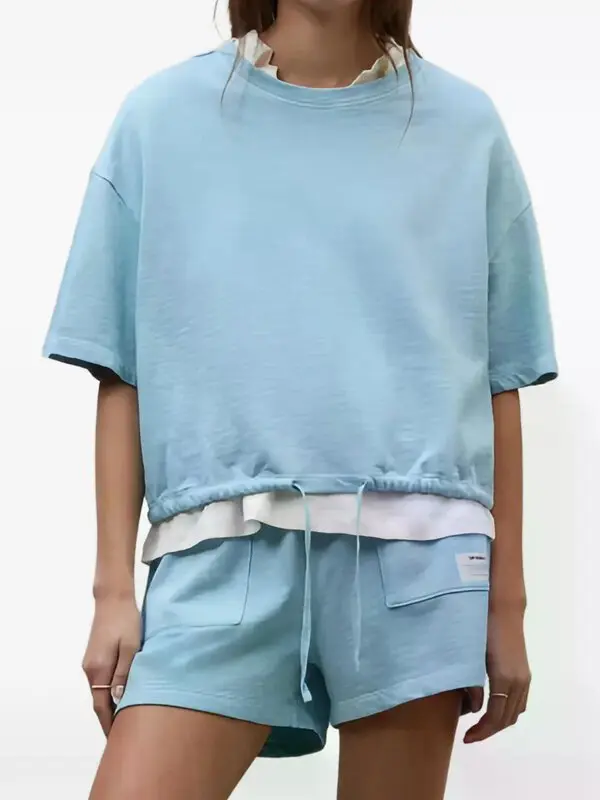 ECOALF Neiva Drawstring-hem T-shirt