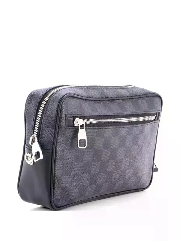 LOUIS VUITTON Kasai Damier Graphite Clutch