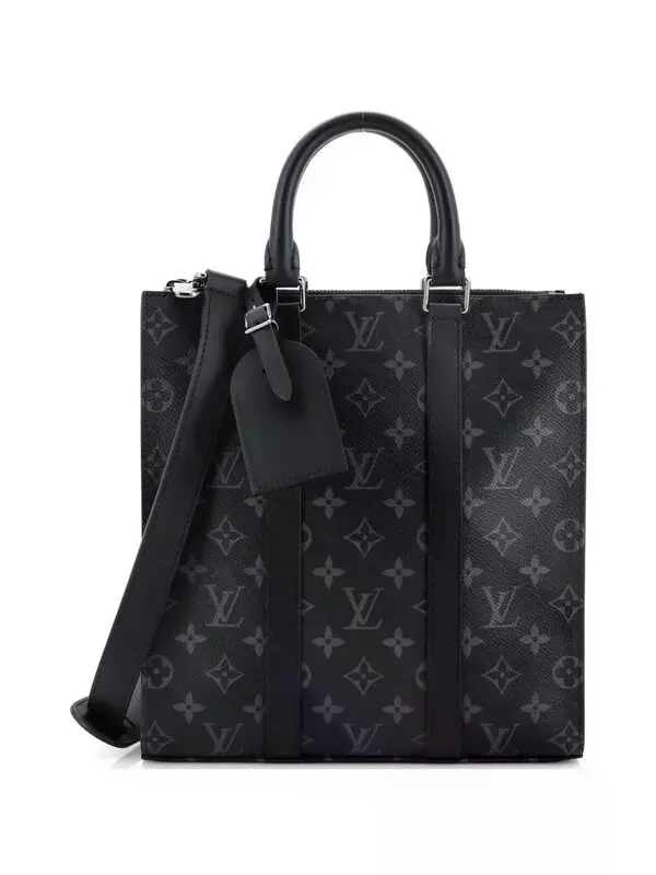 LOUIS VUITTON Sac Plat Cross Bag Monogram Eclipse Canvas