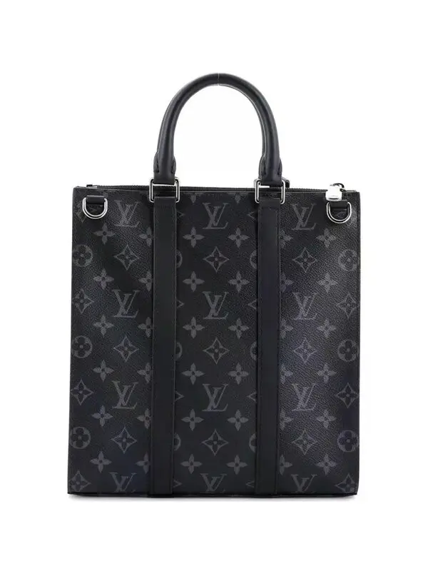 LOUIS VUITTON Sac Plat Cross Bag Monogram Eclipse Canvas