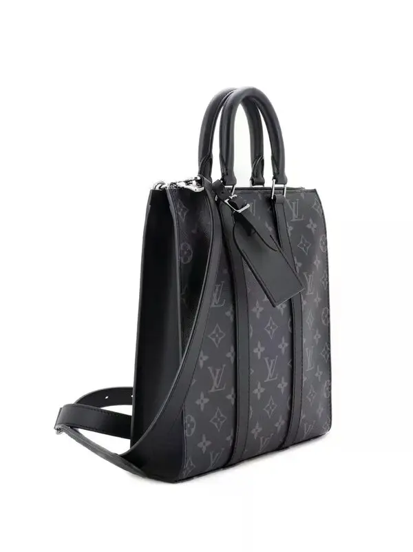 LOUIS VUITTON Sac Plat Cross Bag Monogram Eclipse Canvas