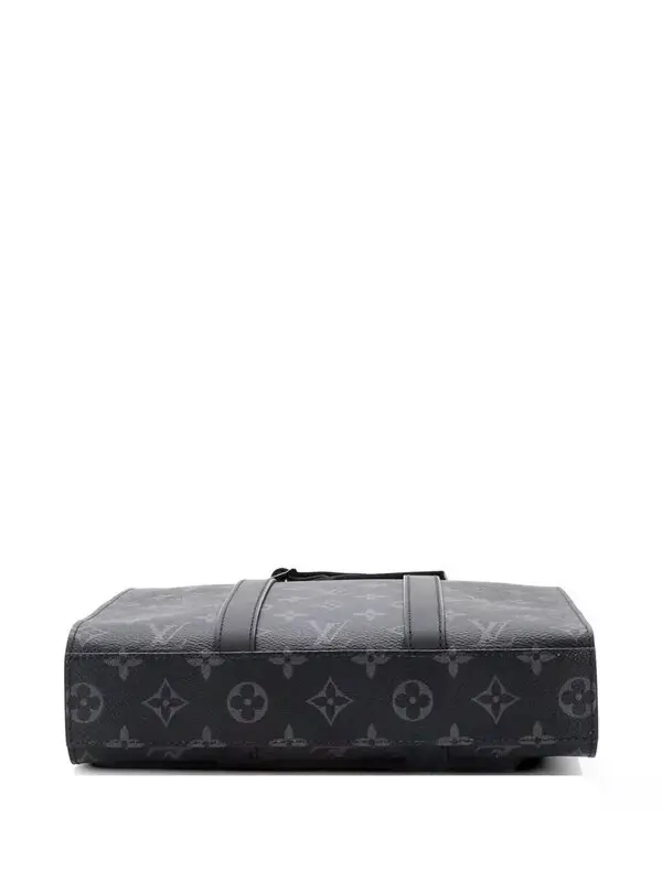 LOUIS VUITTON Sac Plat Cross Bag Monogram Eclipse Canvas