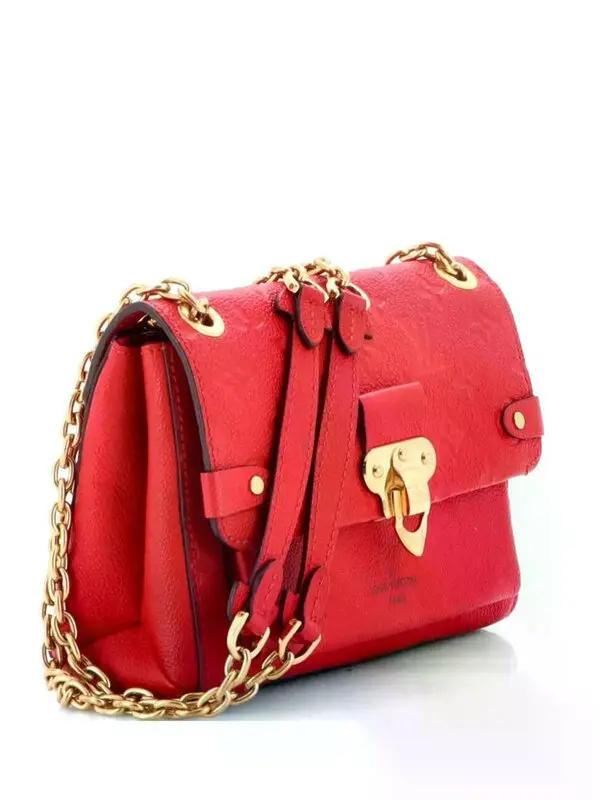 LOUIS VUITTON Vavin Bb Crossbody Bag Monogram Empreinte Leather - Red