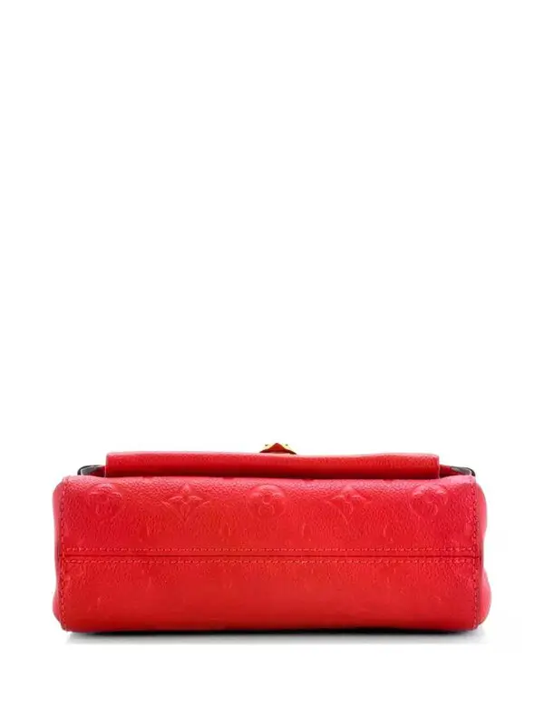LOUIS VUITTON Vavin Bb Crossbody Bag Monogram Empreinte Leather - Red