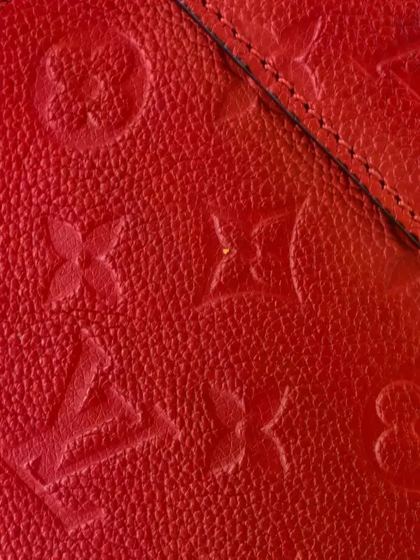 LOUIS VUITTON Vavin Bb Crossbody Bag Monogram Empreinte Leather - Red