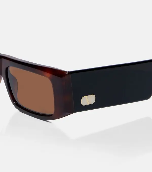 Valentino Garavani Vlogo Flat-top Sunglasses
