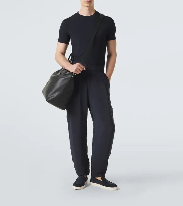 Giorgio Armani Jersey T-shirt - Blue