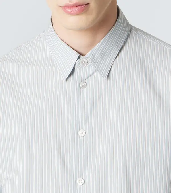 Giorgio Armani Archivio Striped Cotton Shirt