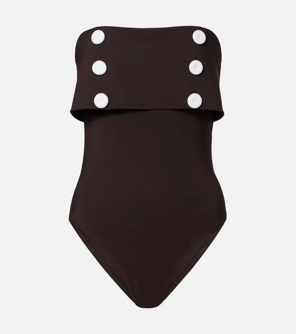 KARLA COLLETTO Billie One-piece Swimsuit - Brown
