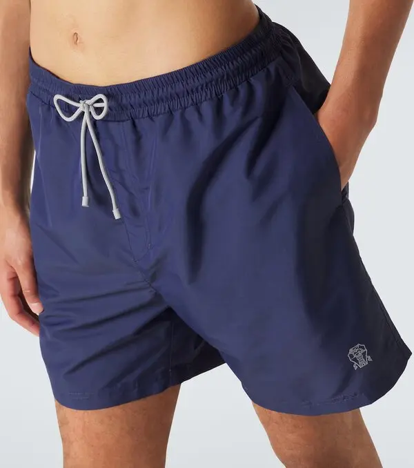 Brunello Cucinelli Swim Trunks - Blue