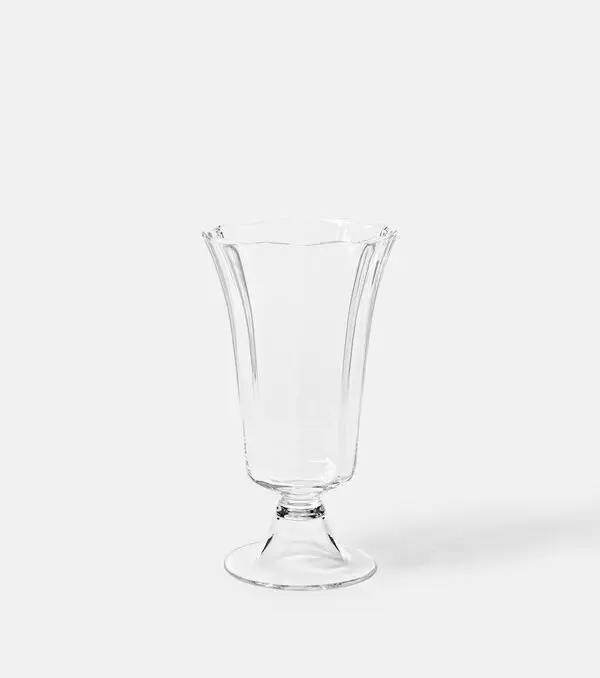 AKUA OBJECTS Alban Glass Vase - Transparent