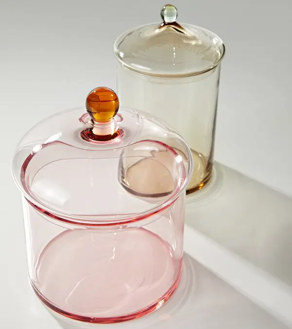AKUA OBJECTS Noam Short Glass Jar