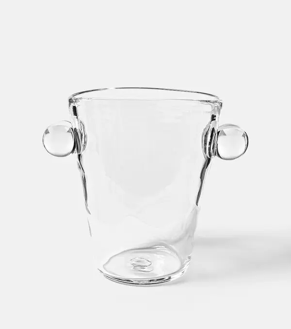 AKUA OBJECTS Oliver Glass Vase - Transparent