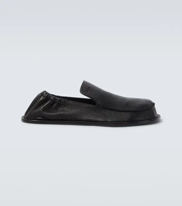 Loewe Flex Leather Loafers