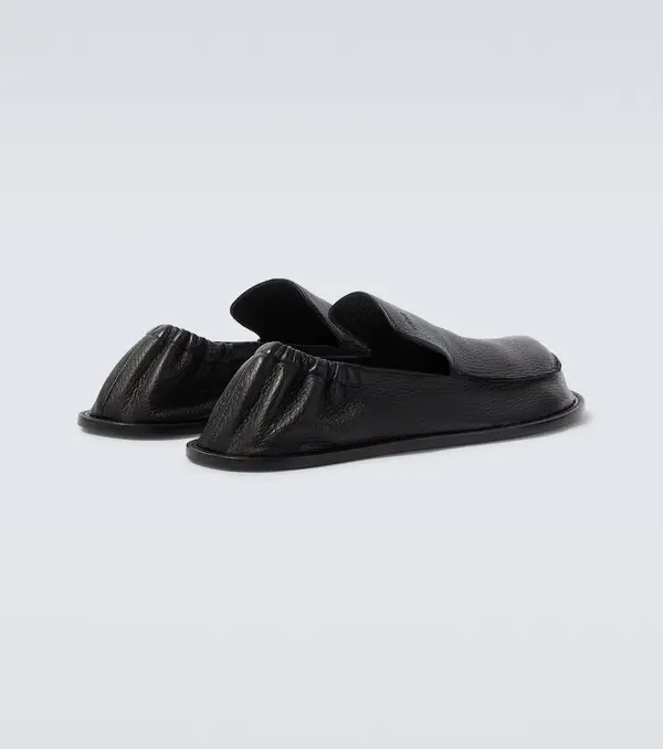 Loewe Flex Leather Loafers