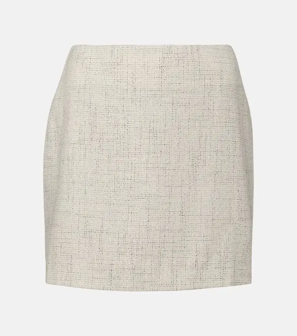BLAZÉ MILANO Coci Checked Miniskirt
