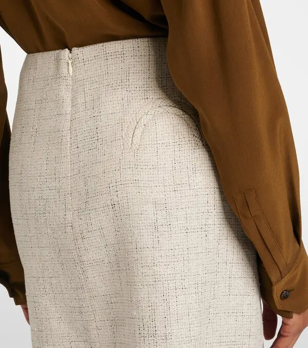 BLAZÉ MILANO Coci Checked Miniskirt