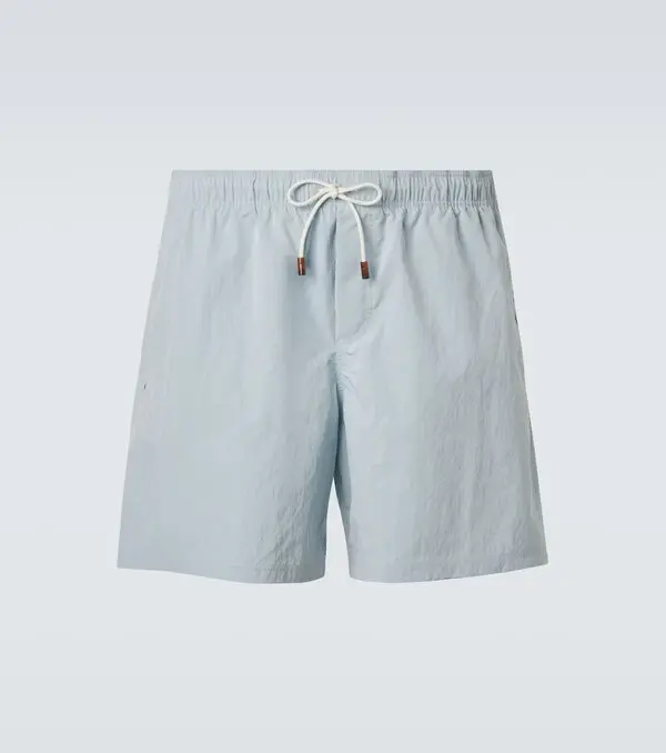 UMIT BENAN Antibes Swim Trunks - Blue