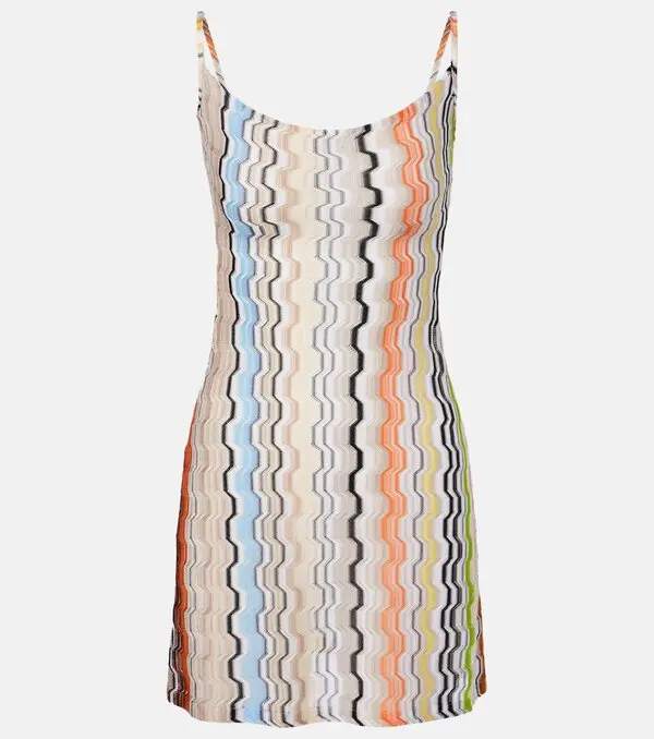 Missoni Zig Zag Minidress - Multicoloured