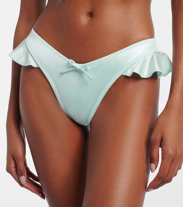 MONTCE Kelly Ruffled Bikini Bottoms