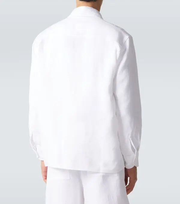 SAMAN AMEL Linen Overshirt