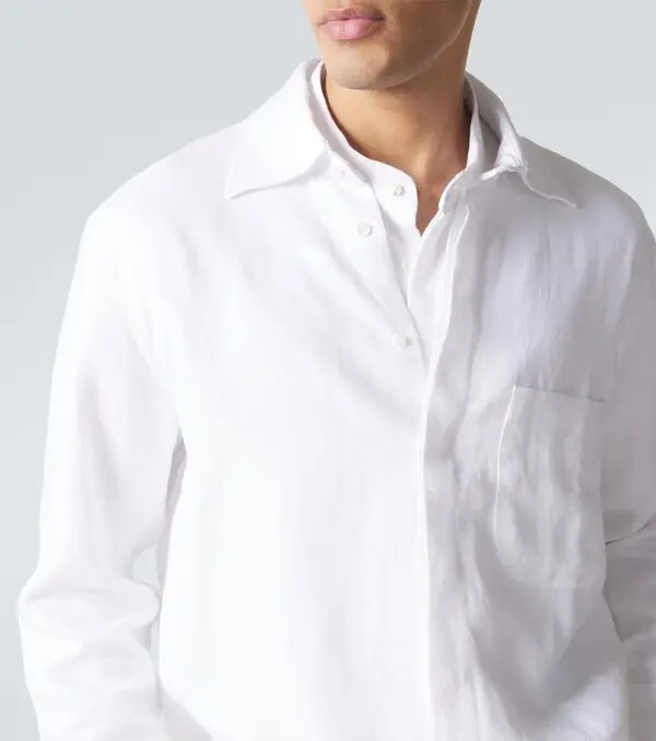SAMAN AMEL Linen Overshirt