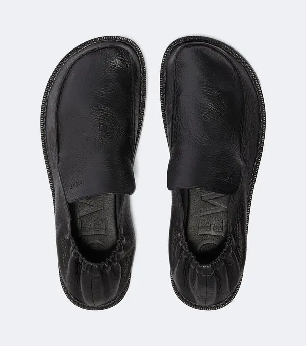 Loewe Flex Leather Loafers