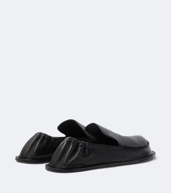 Loewe Flex Leather Loafers
