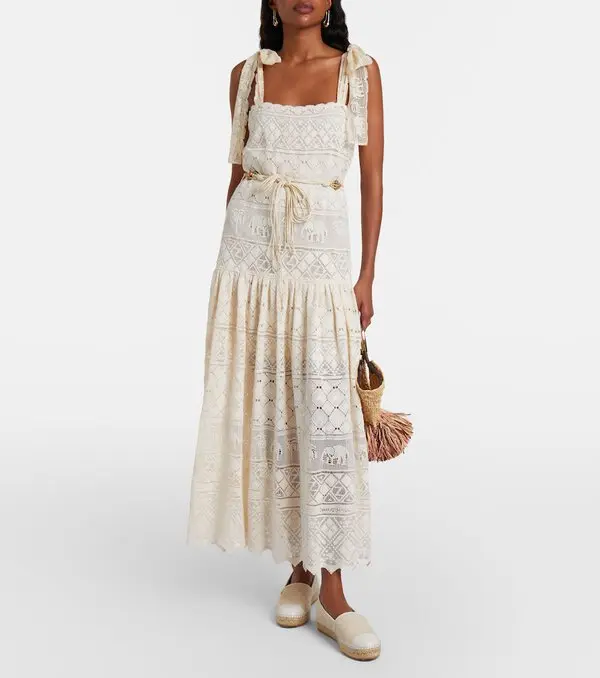GIANVITO ROSSI Leather-trimmed Canvas Espadrilles - Neutrals