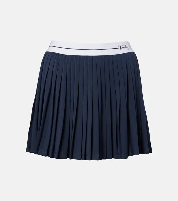 Varley Clemency Pleated Tennis Skirt - Blue